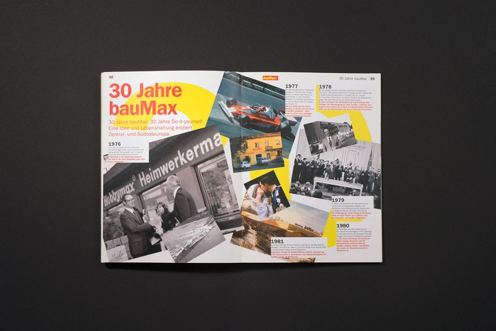30 Jahre Baumax - Büro X